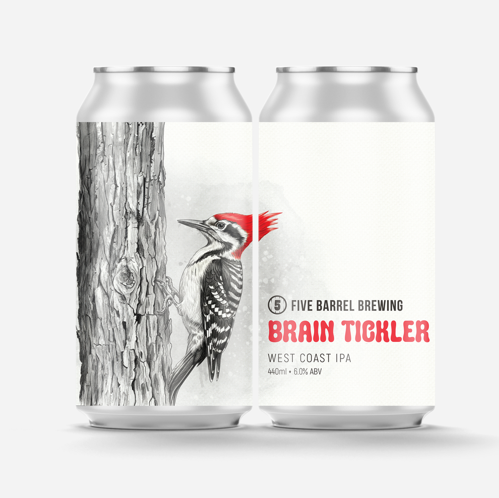 Brain Tickler West Coast IPA – Five Barrel Brewing